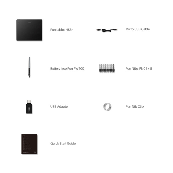 Huion Official Store: Drawing Tablets, Pen Tablets, Pen Display, Led ...