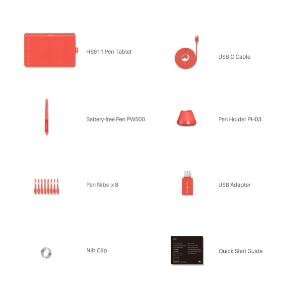Huion Official Store: Drawing Tablets, Pen Tablets, Pen Display, Led ...