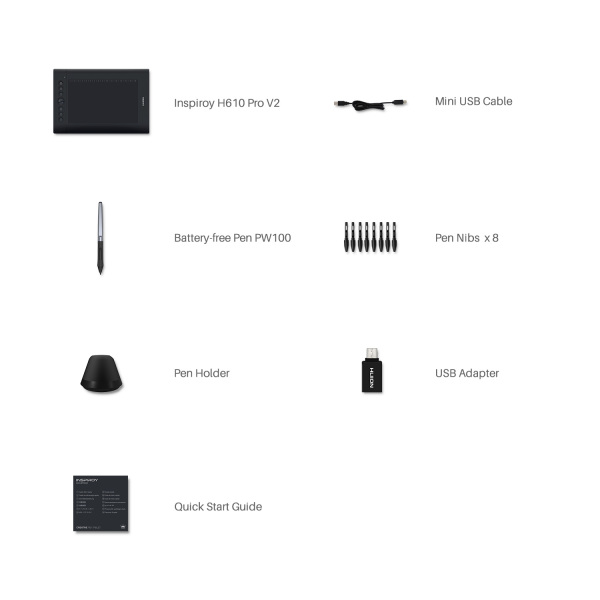 Huion Official Store: Drawing Tablets, Pen Tablets, Pen Display, Led ...